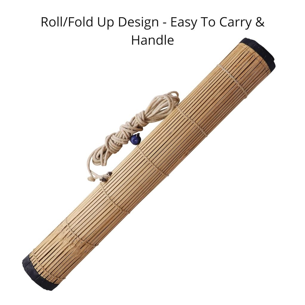 Bamboo Chick Blinds for Balcony, Windows & Doors – 5×7 Feet ...